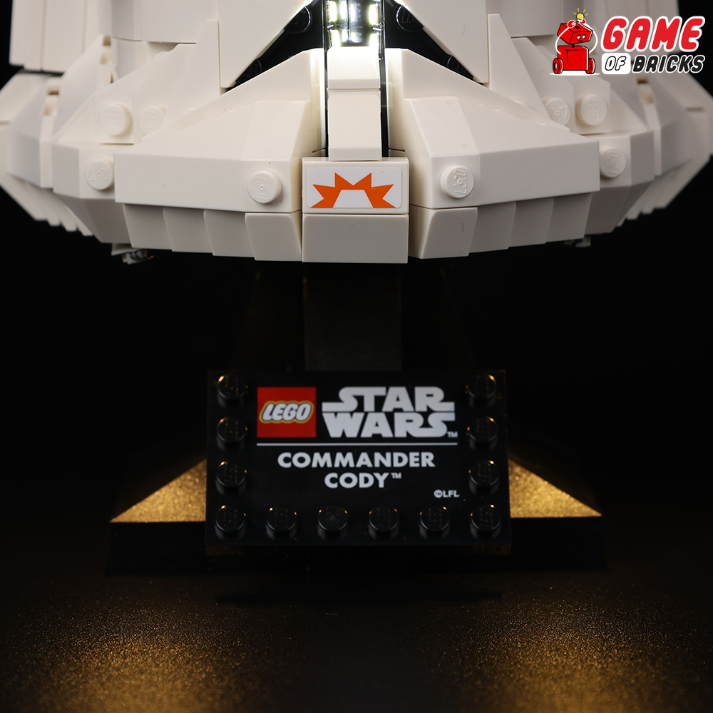 LEGO Clone Commander Cody Helmet 75350 Light Kit– Game of Bricks EU